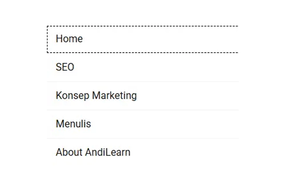 Navigation Bar – Bantu Audiens dalam Mengakses Websitemu!